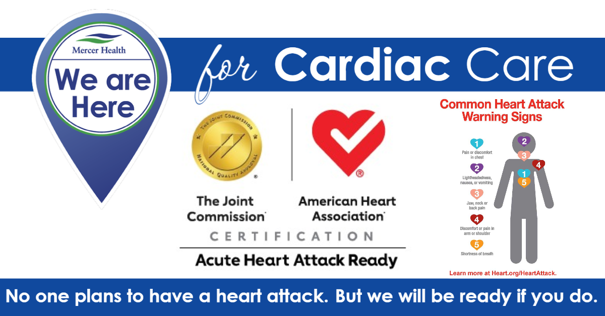 Mercer Health awarded Acute Heart Attack Ready Re-Certification from ...