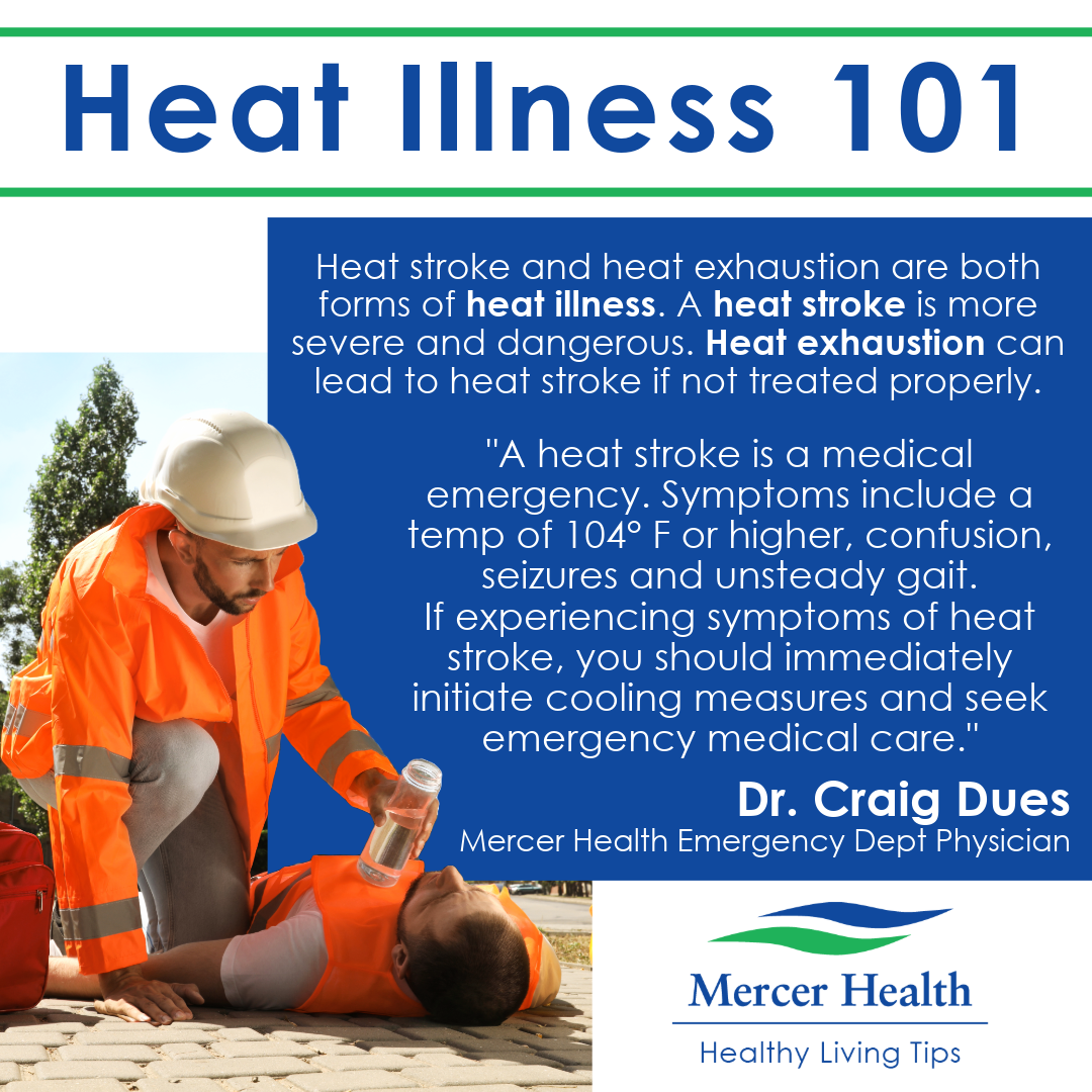 When to Seek Medical Attention for Heat Exhaustion | Mercer Health